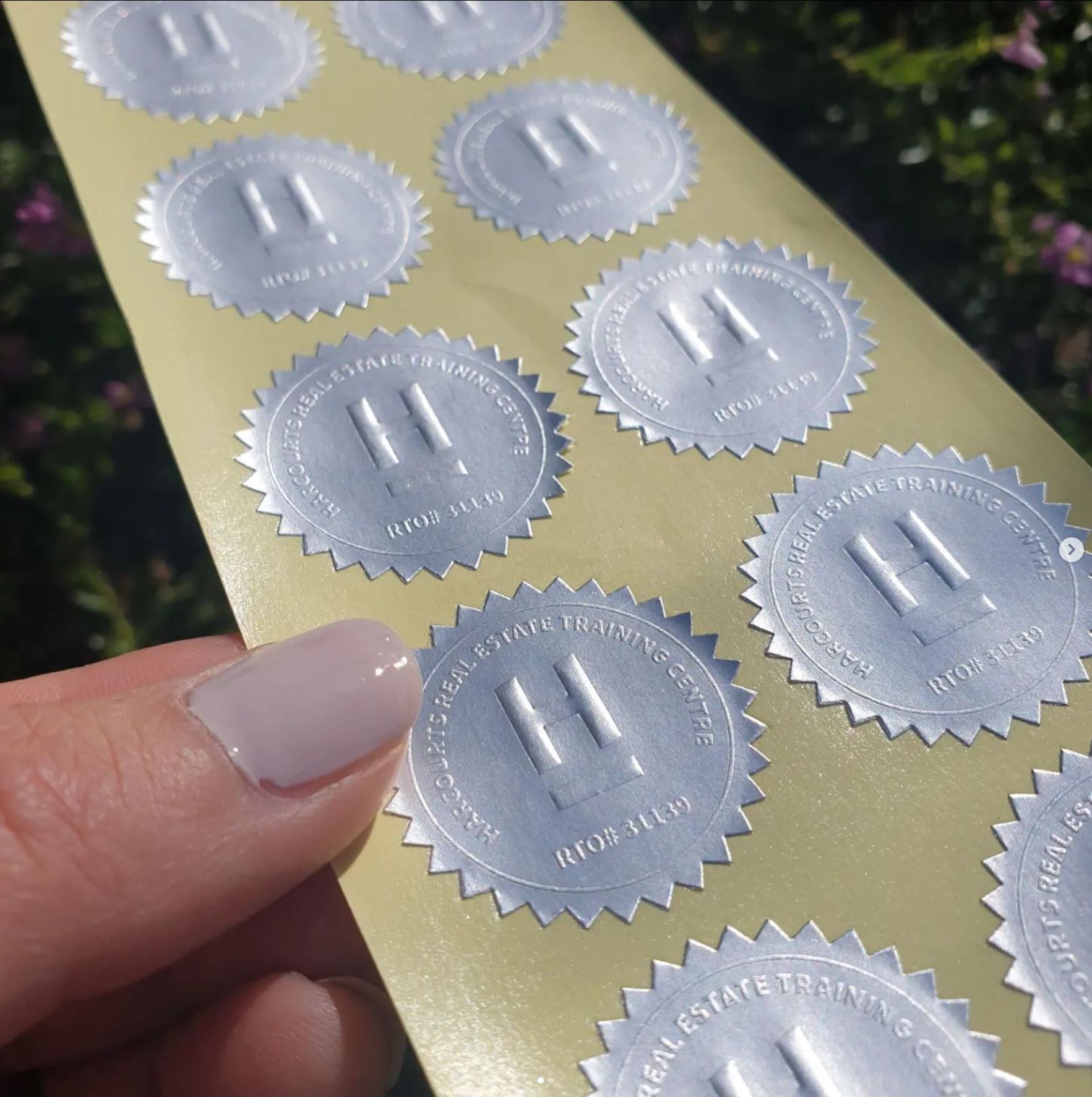 Embossed Stickers Australia | Sticker Design | Sticker Prints