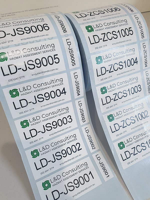 Sequentially Numbered Stickers | Sticker Prints