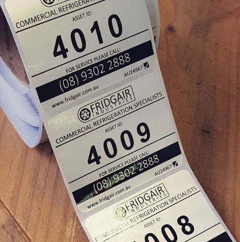 Sequentially Numbered Stickers | Sticker Prints