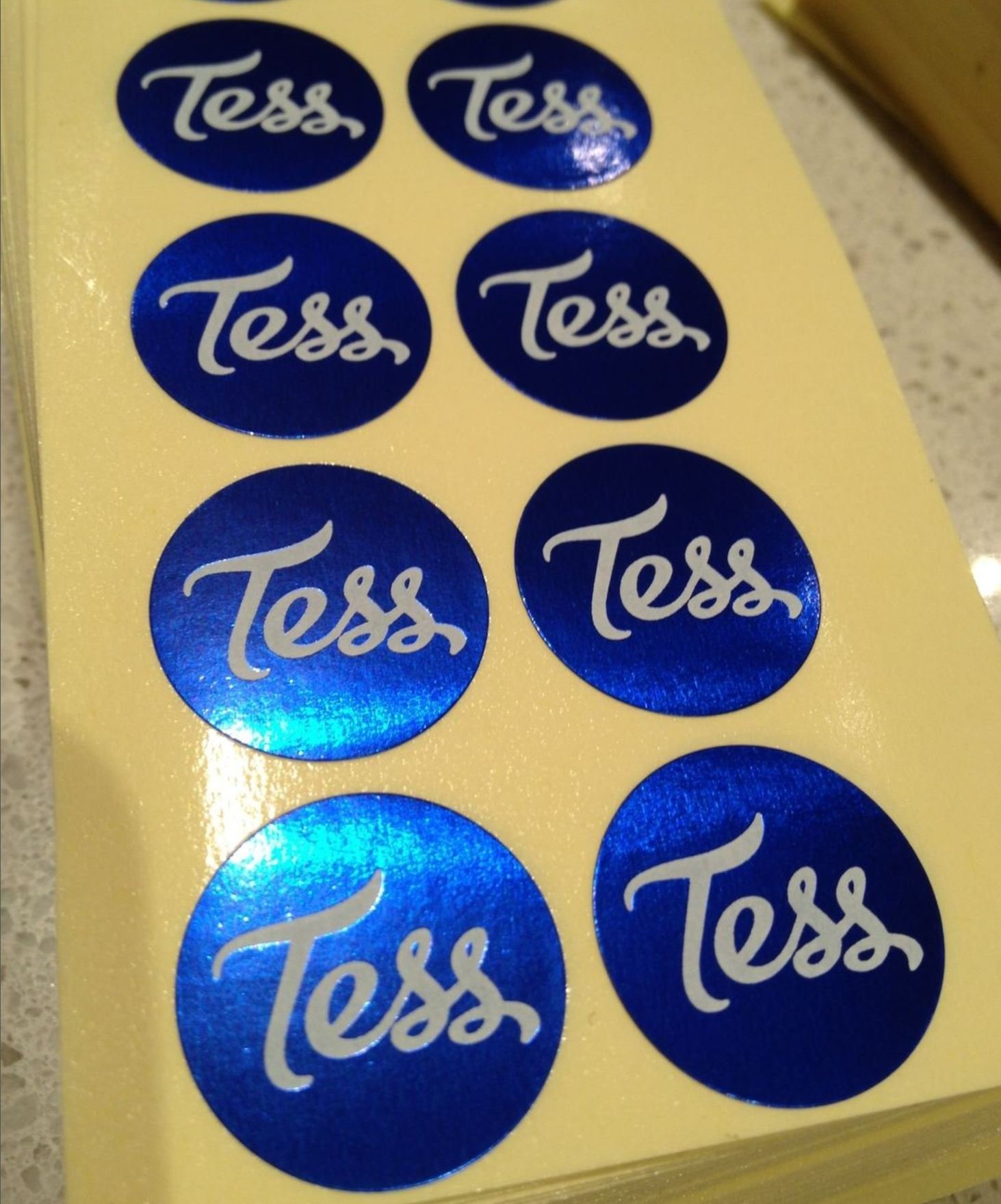 Custom Foil Stickers | Gold Foil Sticker Australia | Sticker Prints