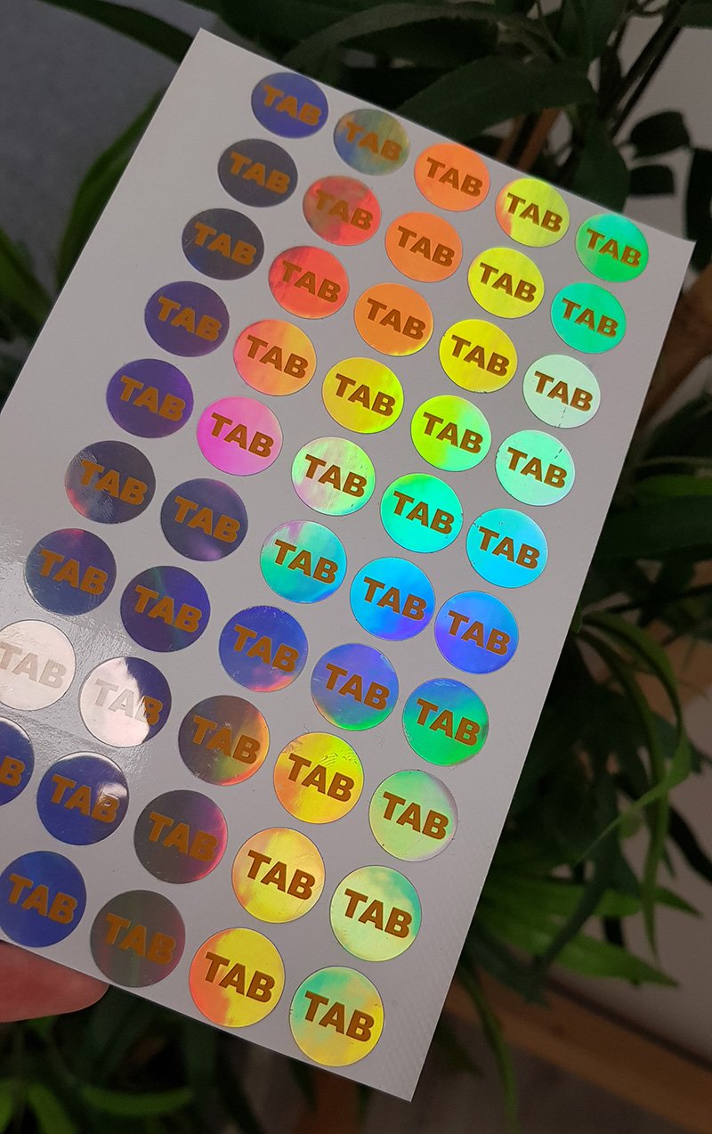 Hologram Stickers Custom Printing | Free Shipping - Sticker Prints