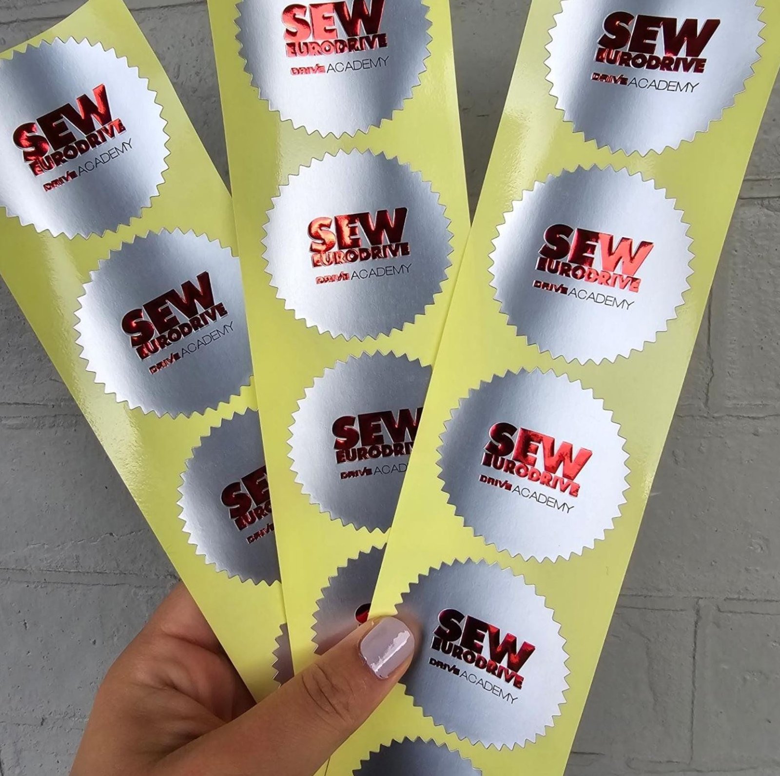 Custom Embossed Certificate & Authentication Stickers Australia