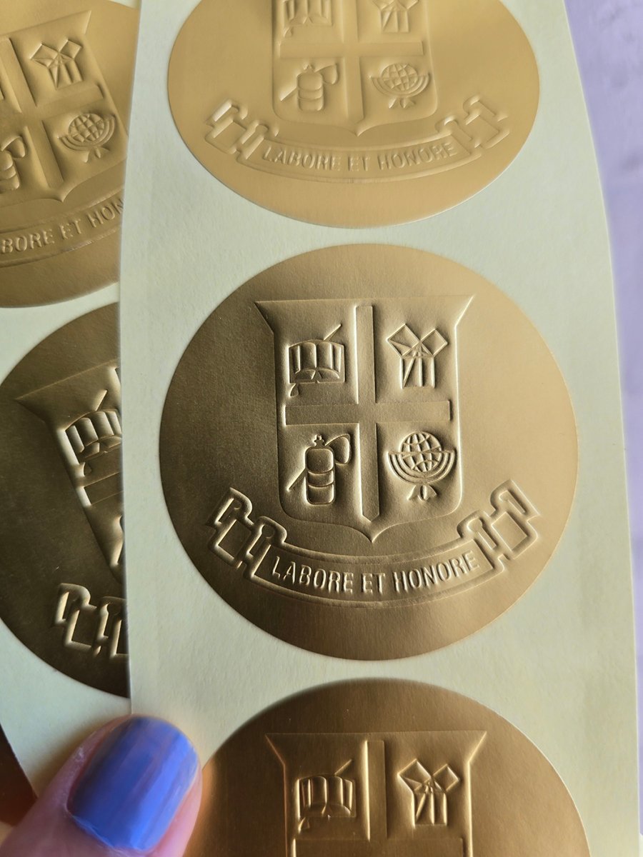 Custom Embossed Certificate & Authentication Stickers Australia